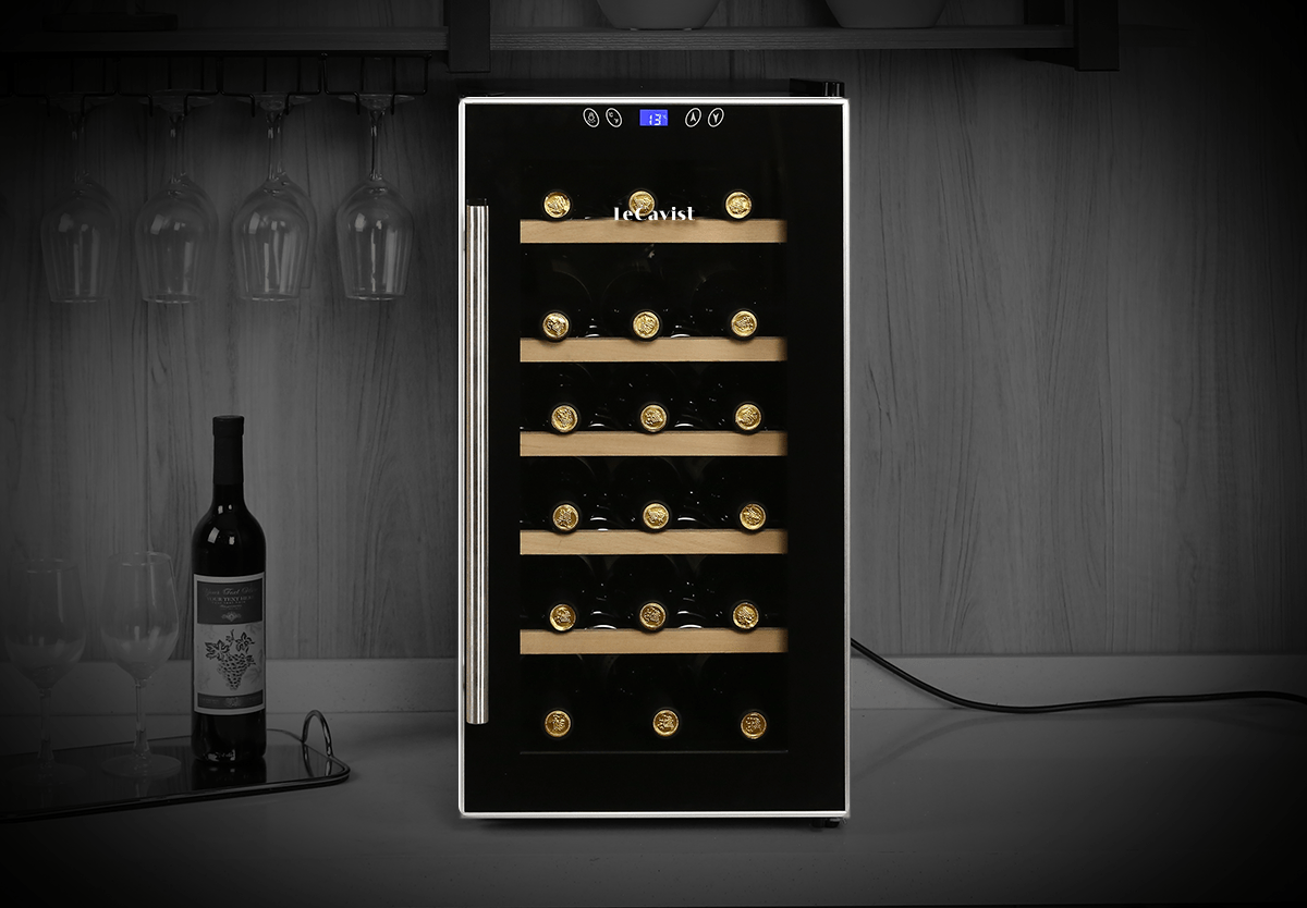Small Wine Cabinet & Mini Fridge Bar Cabinet at LeCavist NZ